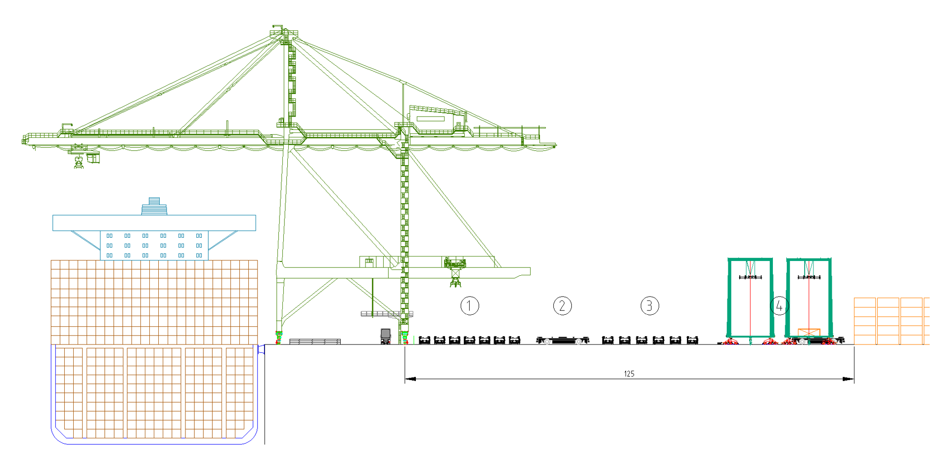 Minimised AGV apron. An alternative approach to waterside operations ...
