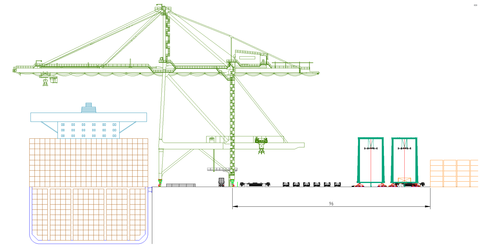 Minimised AGV apron. An alternative approach to waterside operations ...