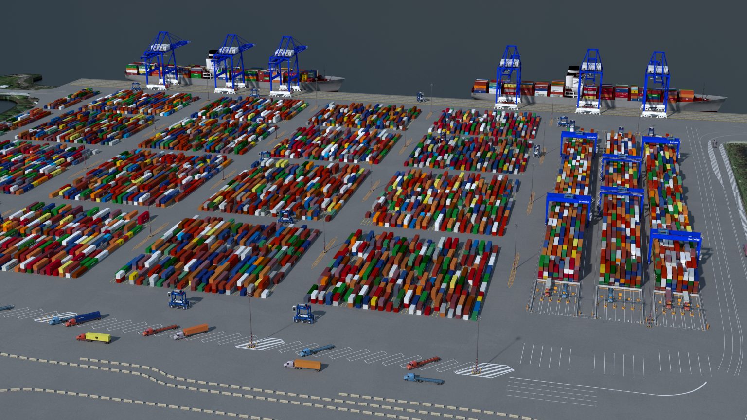 High Performance And Efficiency In Automated Container Terminals